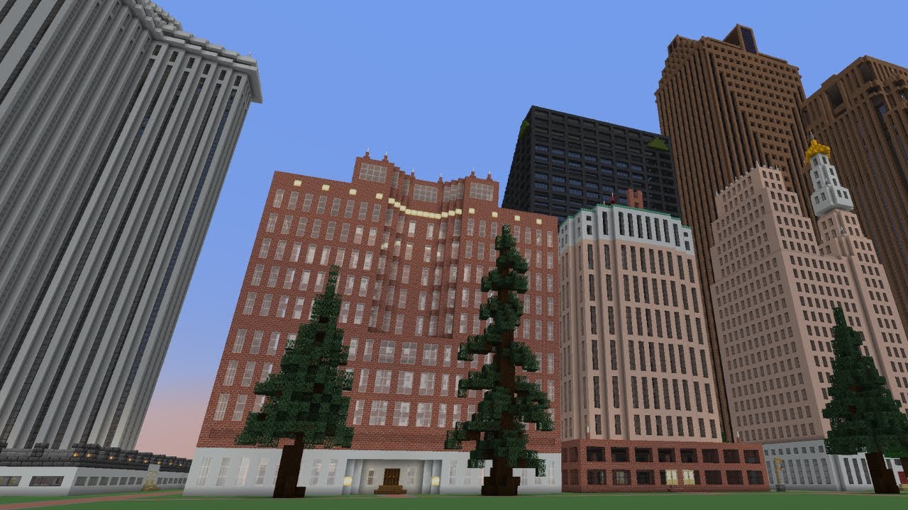 Random Brick Building - YouTube