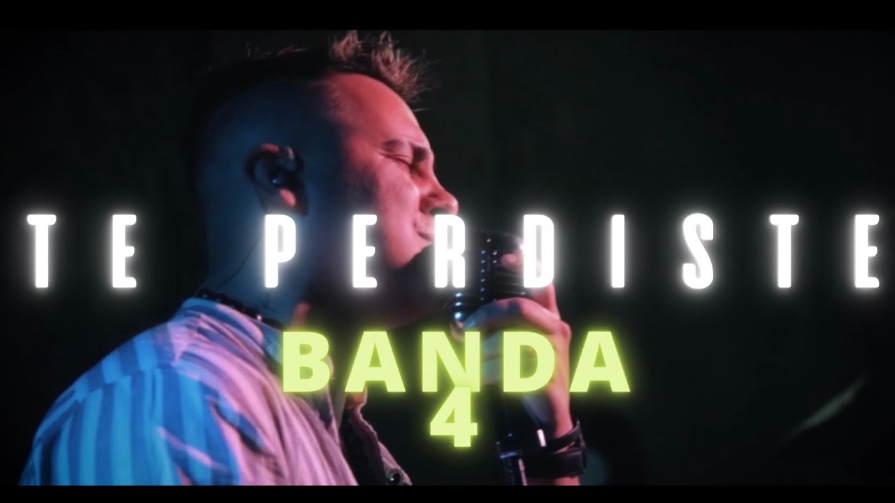 TE PERDISTE ll BANDA4 ll CLIP OFICIAL - YouTube