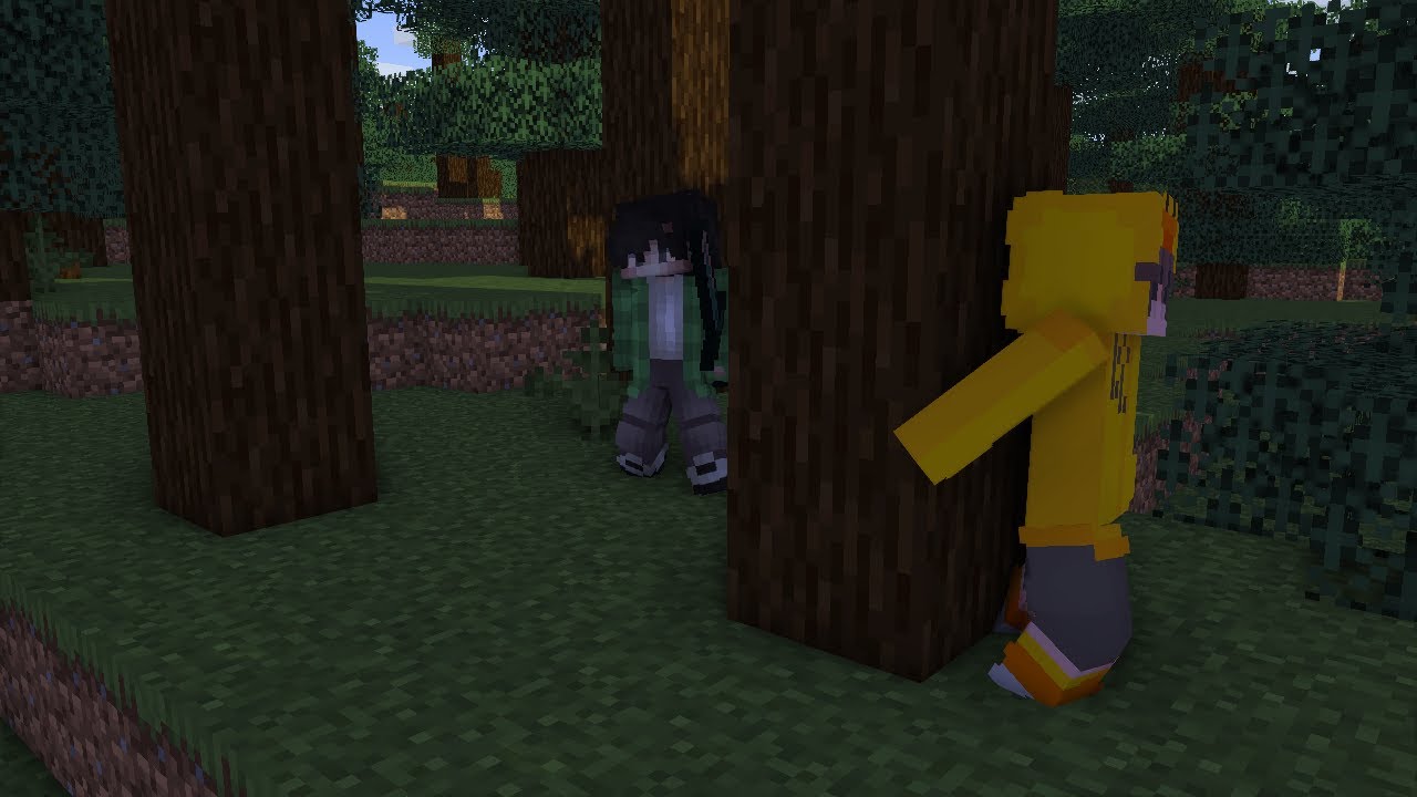 Minecraft minigame hide and seek | cứ làm người đuổi là win - YouTube