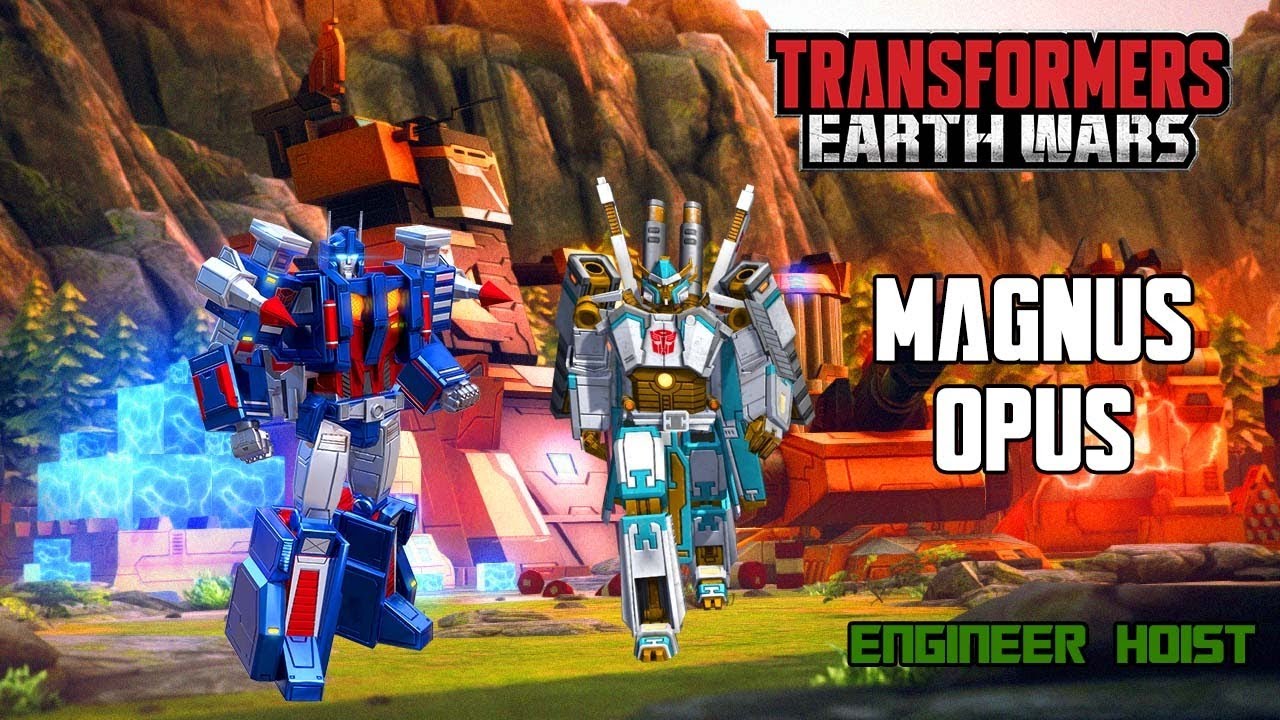 NEWS: Transformers: Earth Wars - Magnus Opus - YouTube