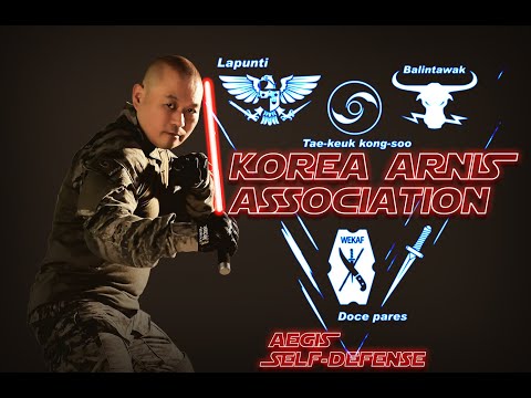 Star Wars Jedi  Lightsaber performance  칼리아르니스 동작을 응용한 스타워즈 제다이 라이트세이버 (광선검) 퍼포먼스.