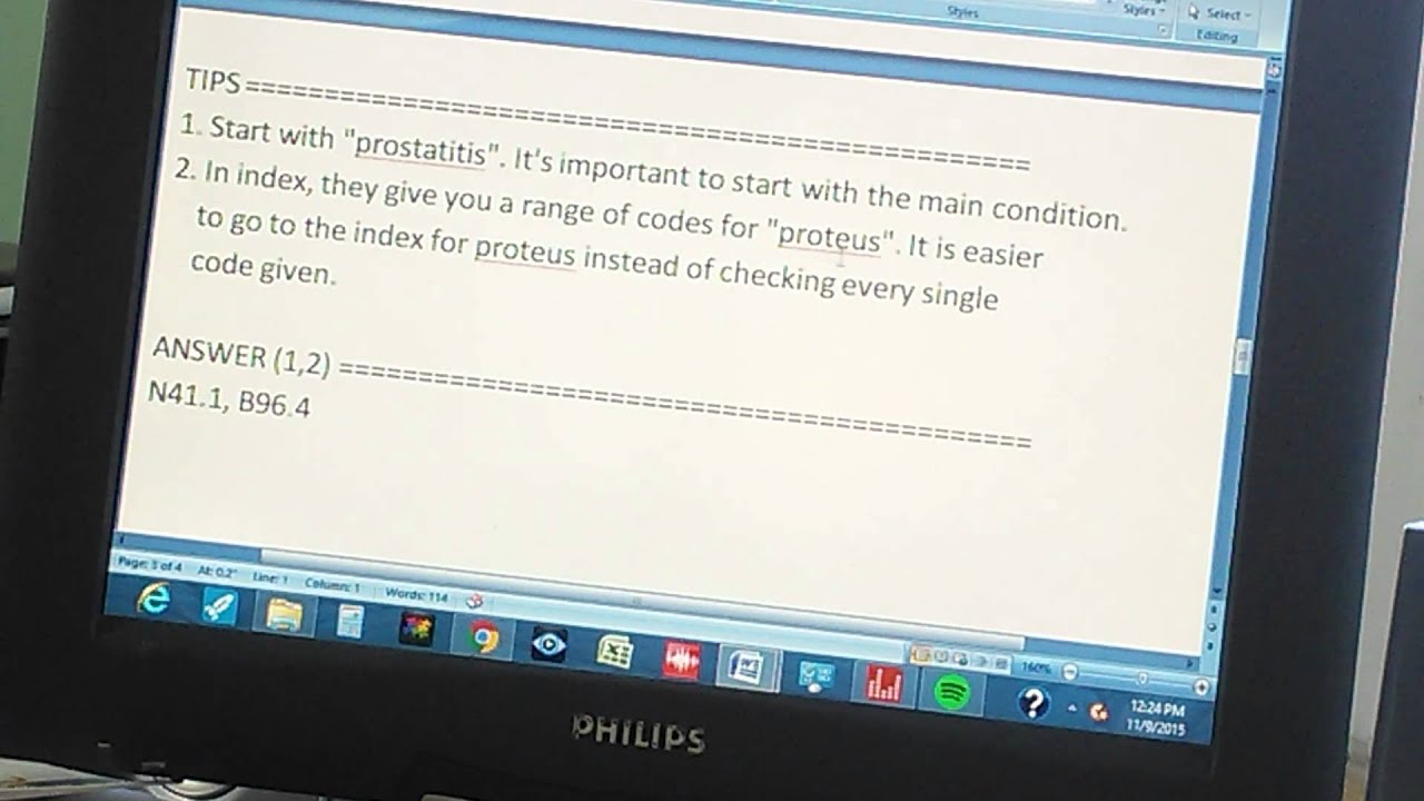 ICD-10 10A-279-04-L1 chronic prostatitis proteus - YouTube