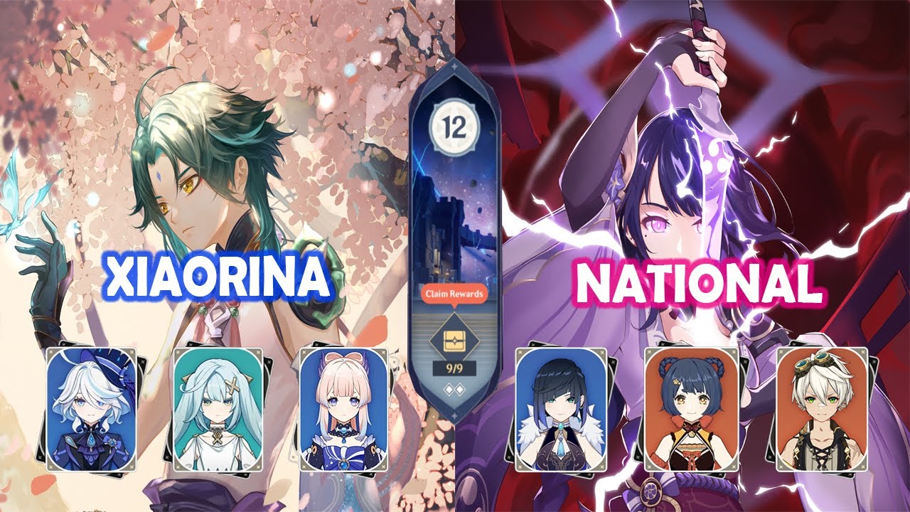 C0 Xiao Double Hydro / C0 Raiden National | 4.2 Genshin Impact Floor 12 ...