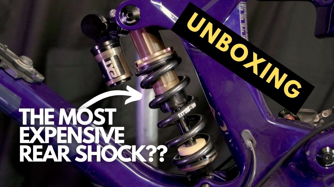 UNBOXING NEW SHINY PARTS FOR MY MTB!! Most Expensive Shock?? - YouTube