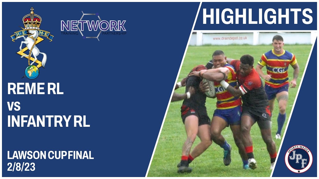 REME RL vs Infantry RL Lawson Cup Final HIGHLIGHTS 2-8-23 - YouTube