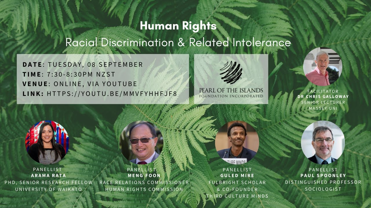 PANEL: Human Rights, Racial Discrimination & Related Intolerance - 08 ...