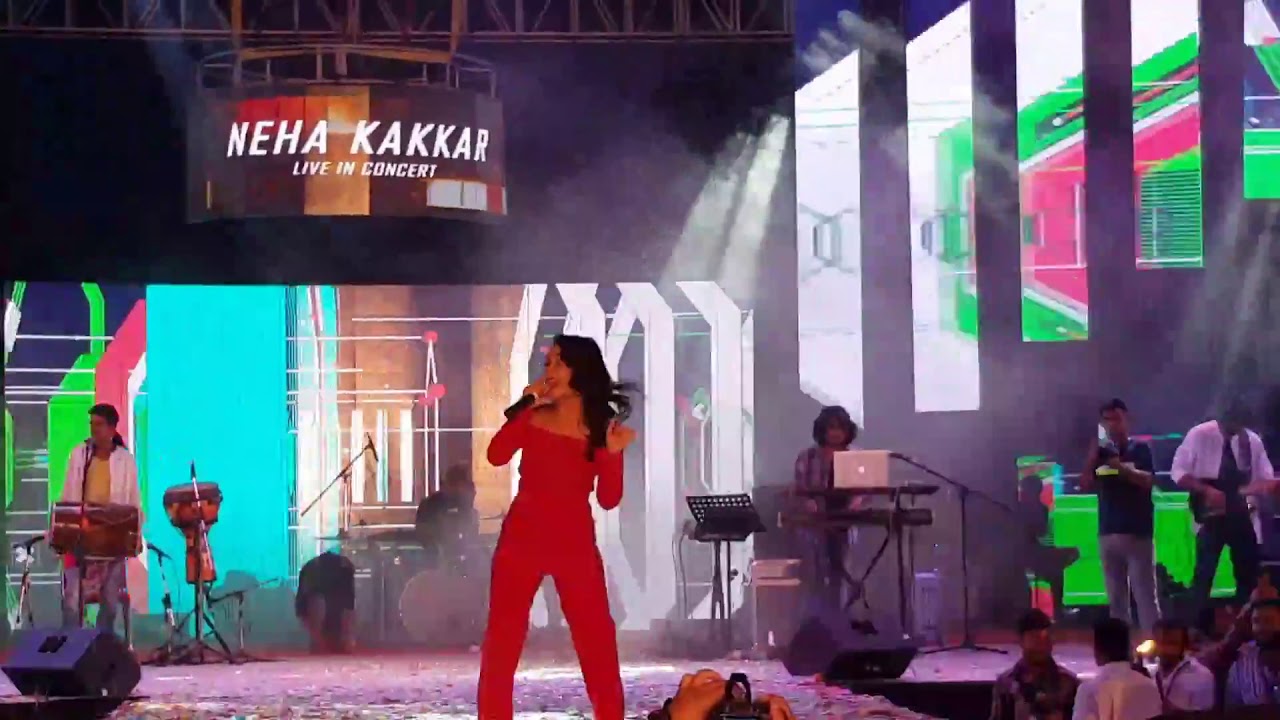 NEHA KAKKAR LIVE VJ VISHAL - YouTube