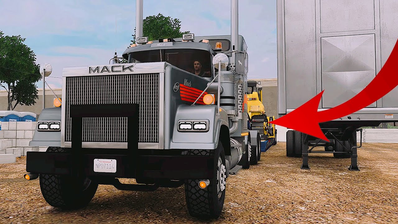 Mack Superliner Sleeper | Heavy Machinery Haul | American Truck ...