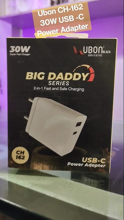 Ubon USB -C Power Adapter/Ubon 30 W charger 💯🔥 - YouTube