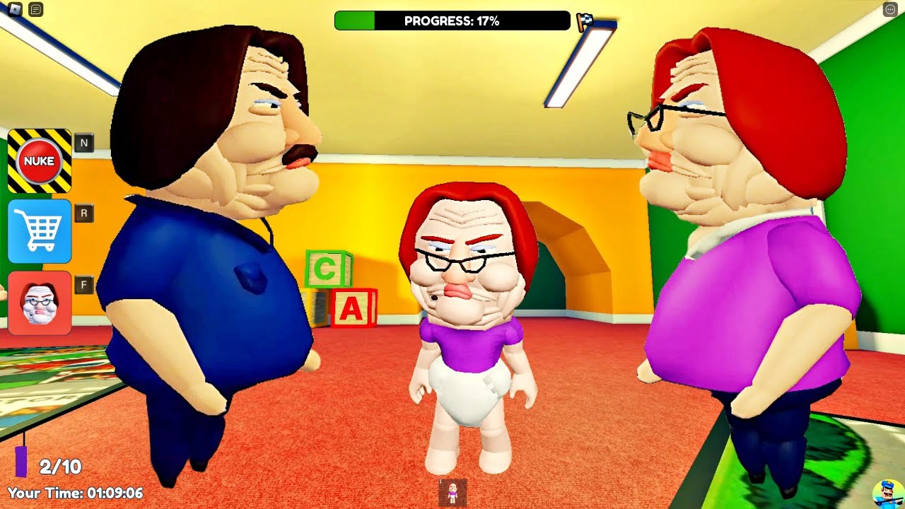 Betty`s Nursery Escape Update OBBY Game Full Game Escape Roblox - YouTube