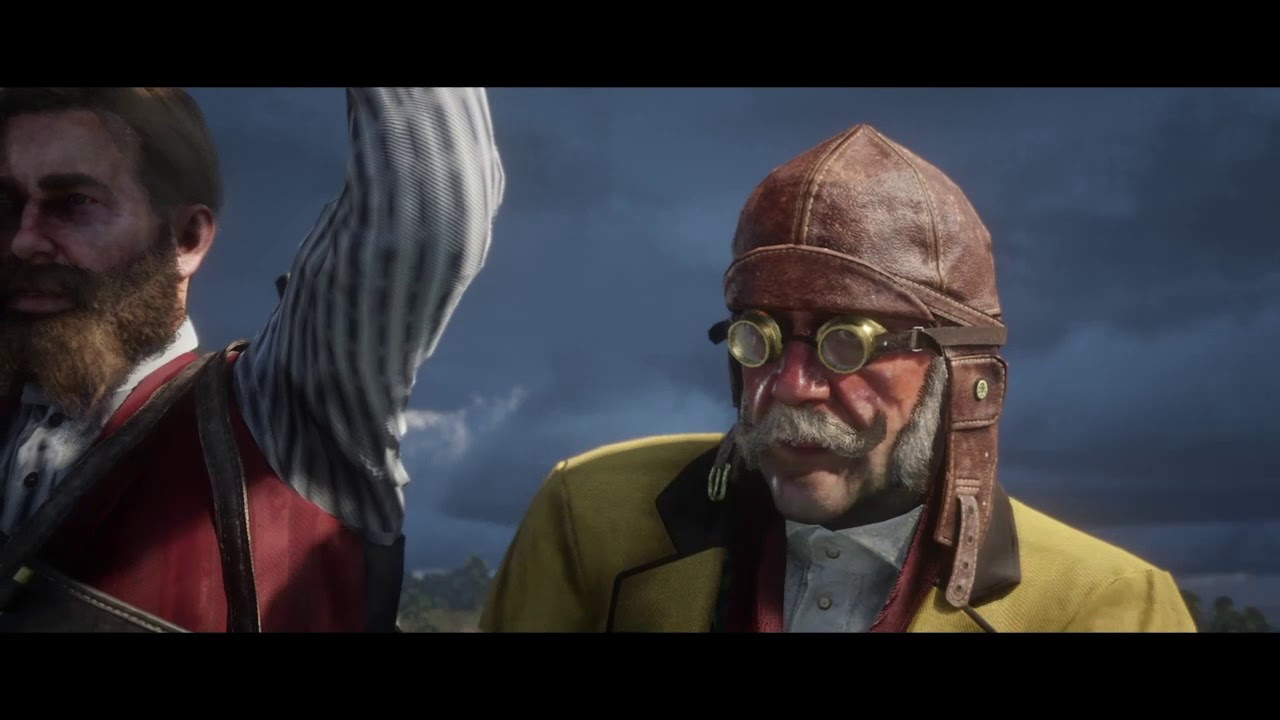 Red Dead Redemption 2 - Hot Air Bloon Ride - YouTube