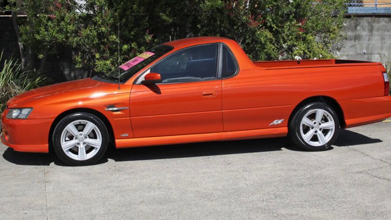 2007 Holden Ute VZ MY06 SS Orange 4 Speed Automatic Utility - YouTube