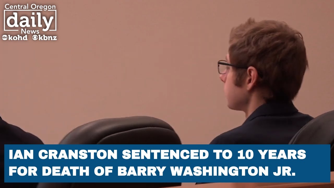 Ian Cranston sentenced to 10 years for death of Barry Washington Jr ...