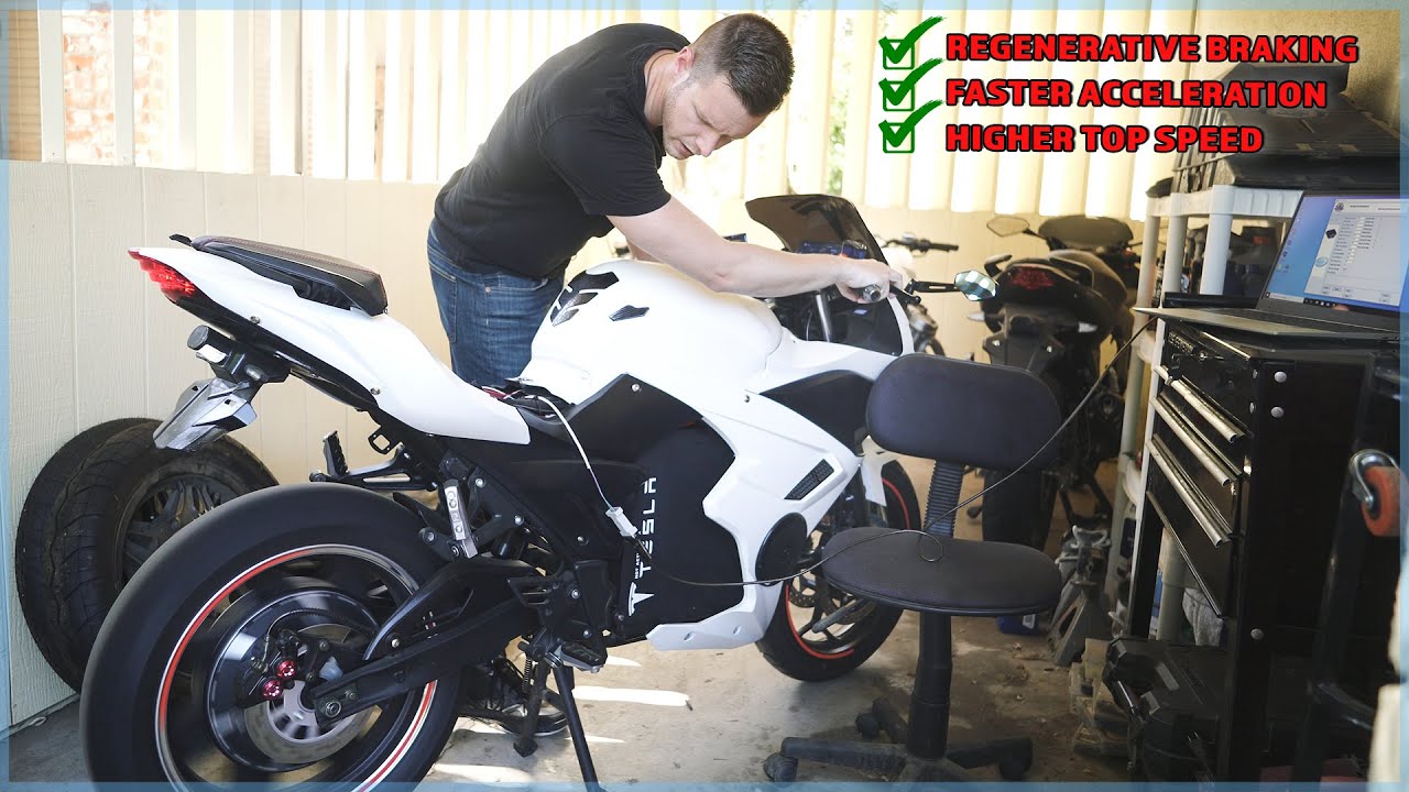 TUNING the ELECTRIC SPORTBIKE (How to) - YouTube