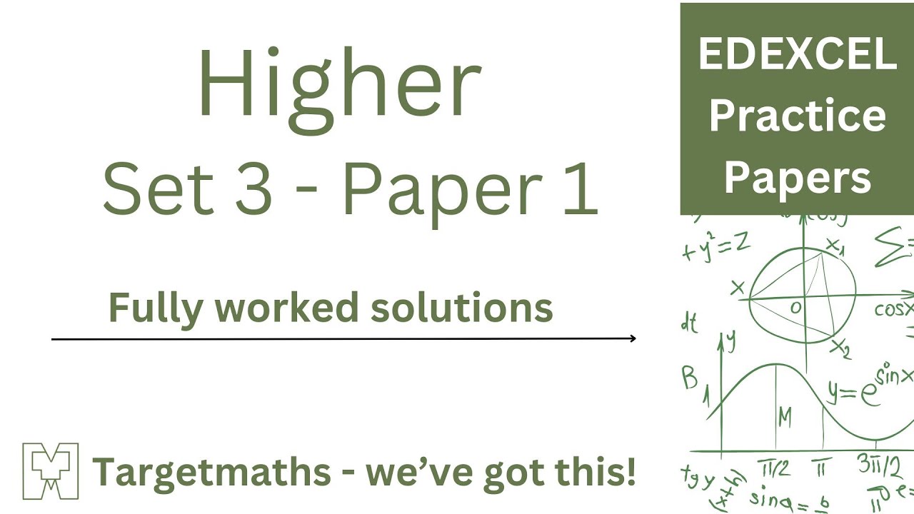 GCSE Practice Exam Paper | GCSE, Mock & Resit Revision | Higher Set 3 ...