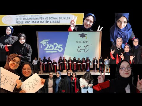 Dünya'nın En İyi Mezuniyet Videosu / 12-E 🎓