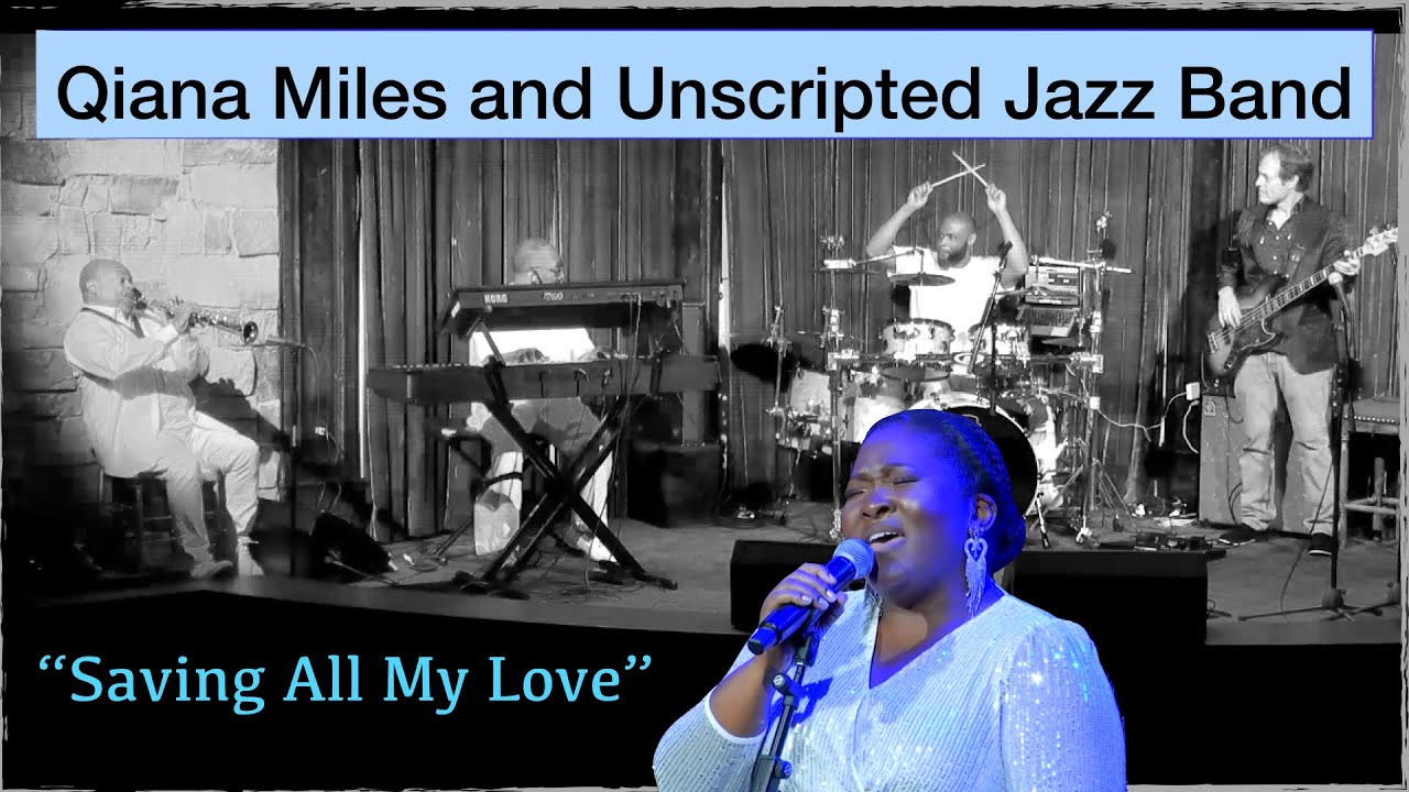 Saving All My Love - Whitney Houston | Cover by Qiana Miles and ...