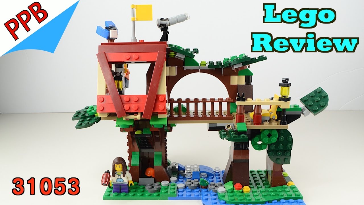 Lego Creator: Tree House Adventures / review 31053 - YouTube