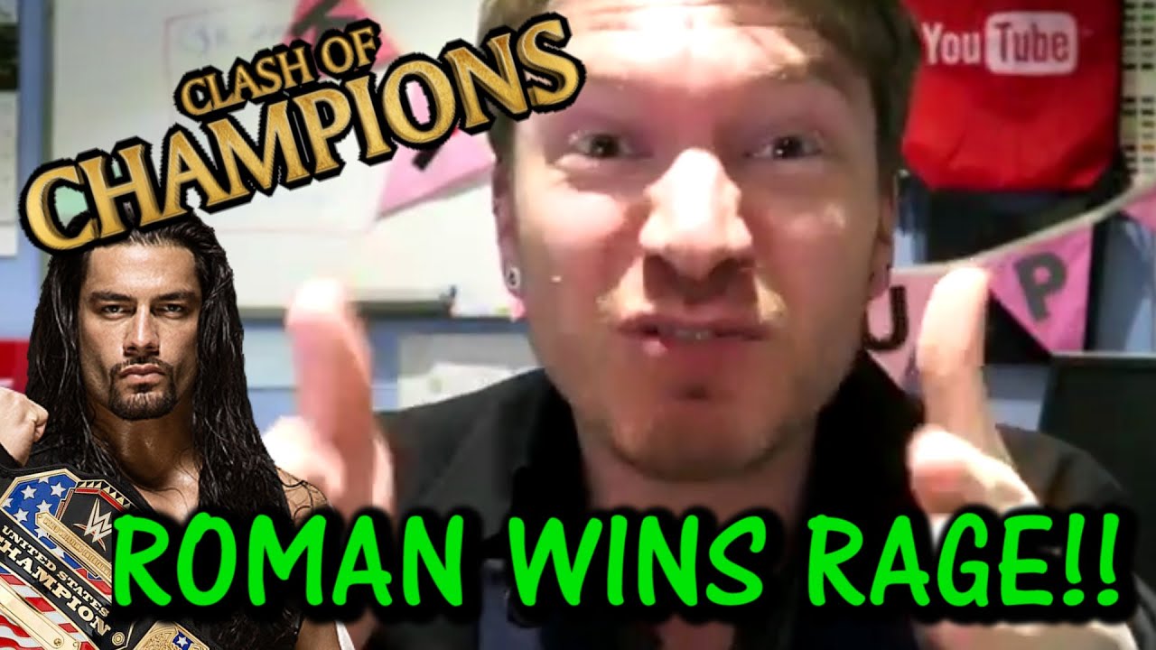 Roman Reigns WINS US TITLE! RAGE! WWE CLASH OF CHAMPIONS REACTIONS ...