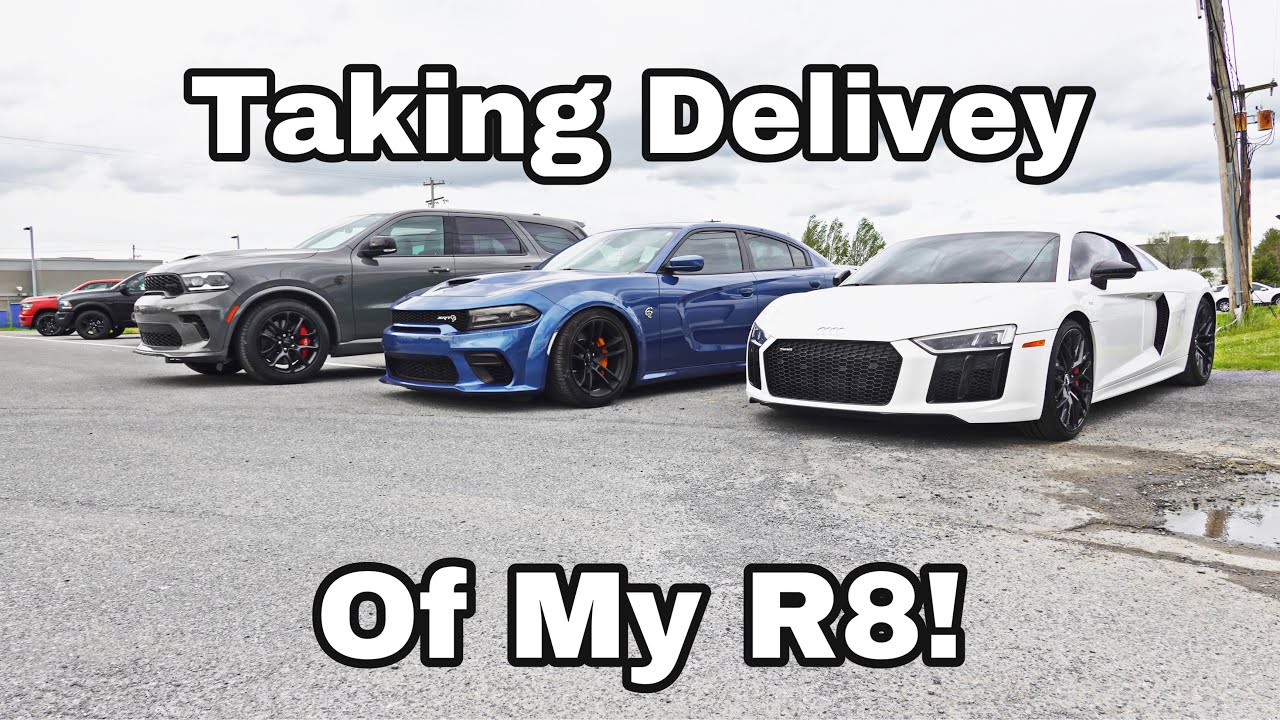 Officially Taking Delivery Of My Modded Audi R8 V10 And Durango Hellcat ...