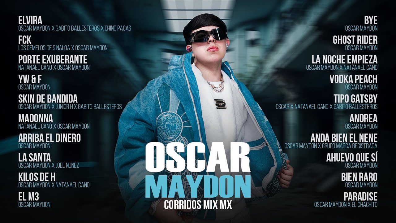 Oscar Maydon Top 20 | Mejores Canciones de Oscar Maydon - YouTube