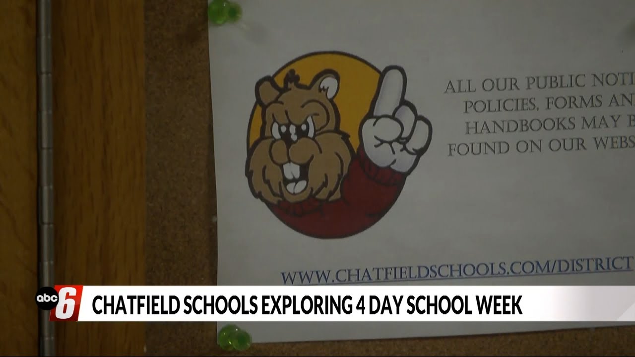 Chatfield schools explores four-day school week - YouTube