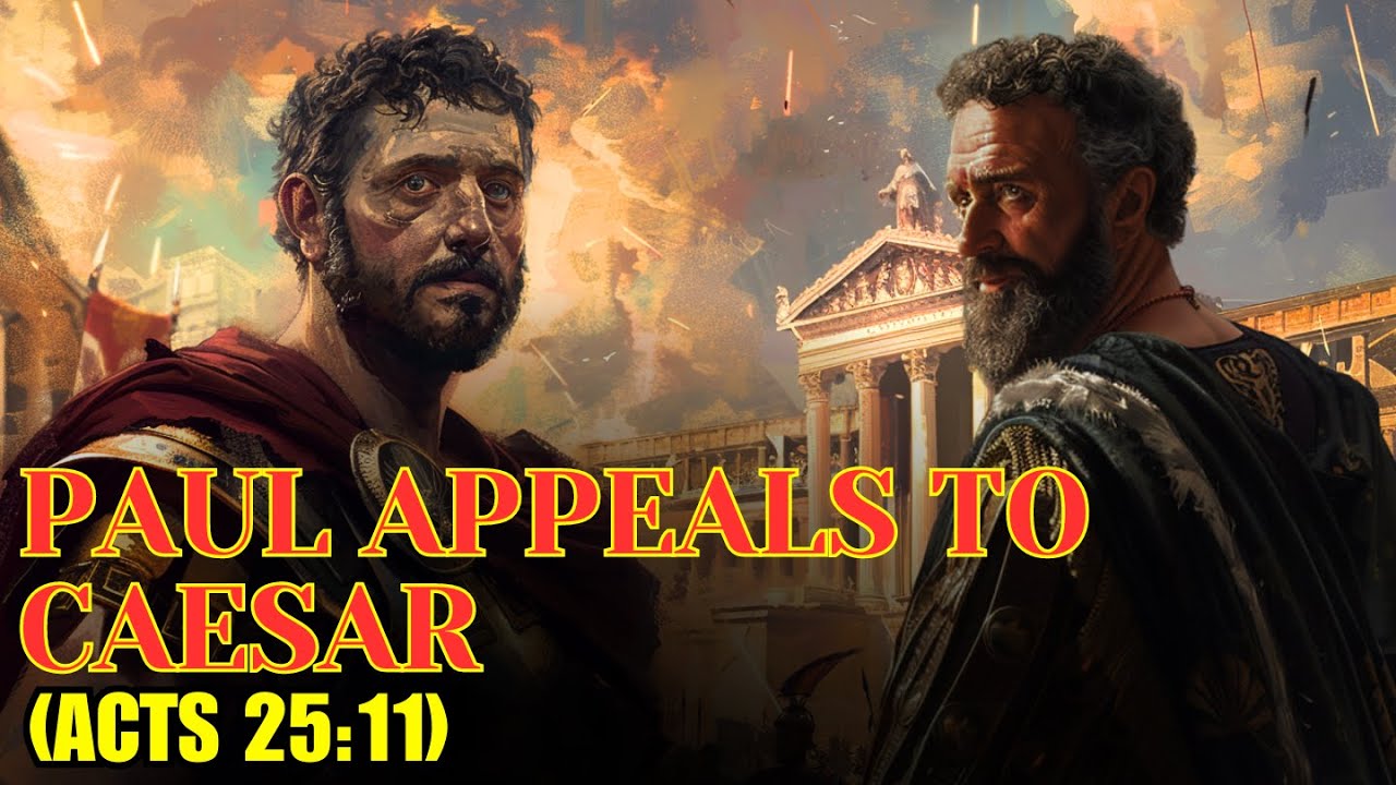 Paul Appeals to Caesar (Acts 25:11) - Bible Stories. - YouTube