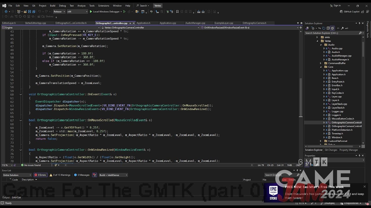 Playing games and making games For GMTK game jam (GMTK Jam Part 0 ...