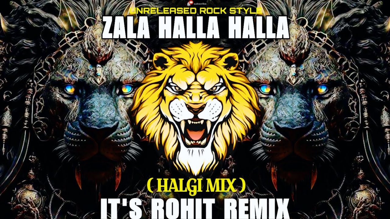 zala Halla Halla (Halgi Mix) Dj Song | Marathi Song (Nocho Halgi Mix ...