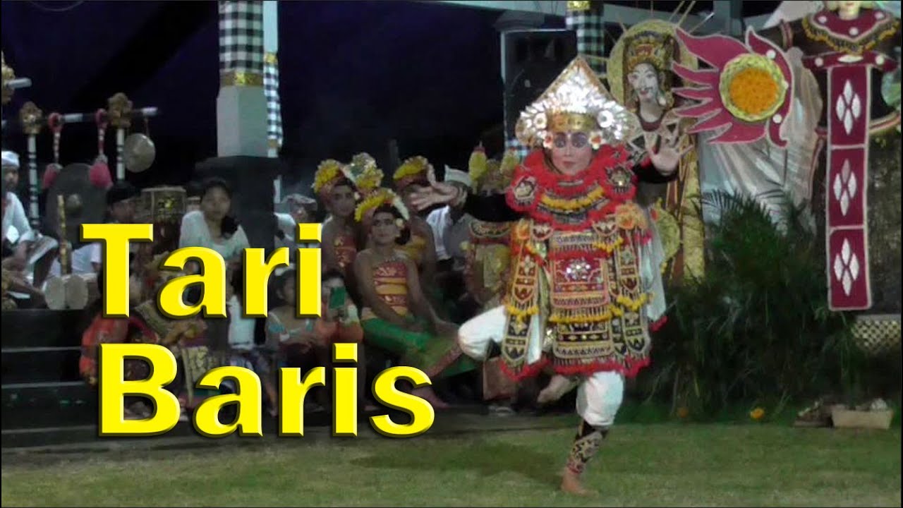 TARI BARIS - TARIAN BALI - YouTube