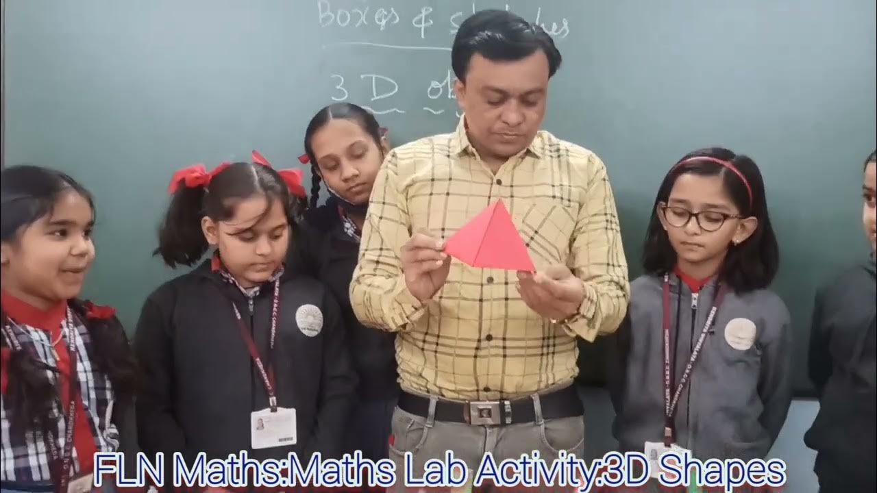 MATHS LAB ACTIVITY: 3D SHAPES - YouTube