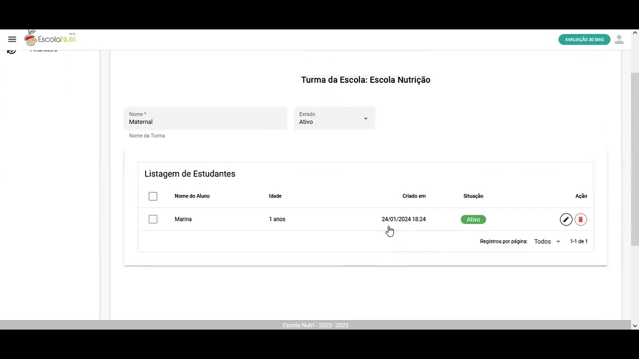 TUTORIAL 3 CADASTRO DE ALUNO - YouTube