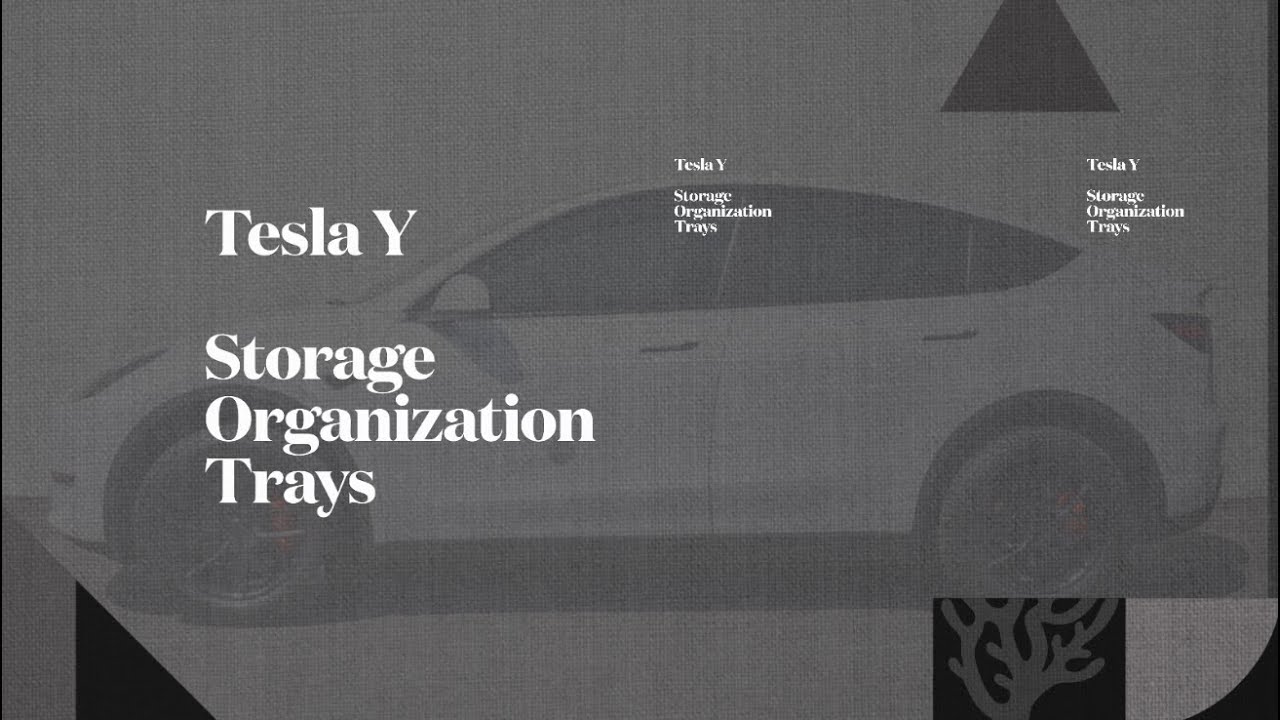 REVIEW: Tesla Y Interior Storage Trays - YouTube