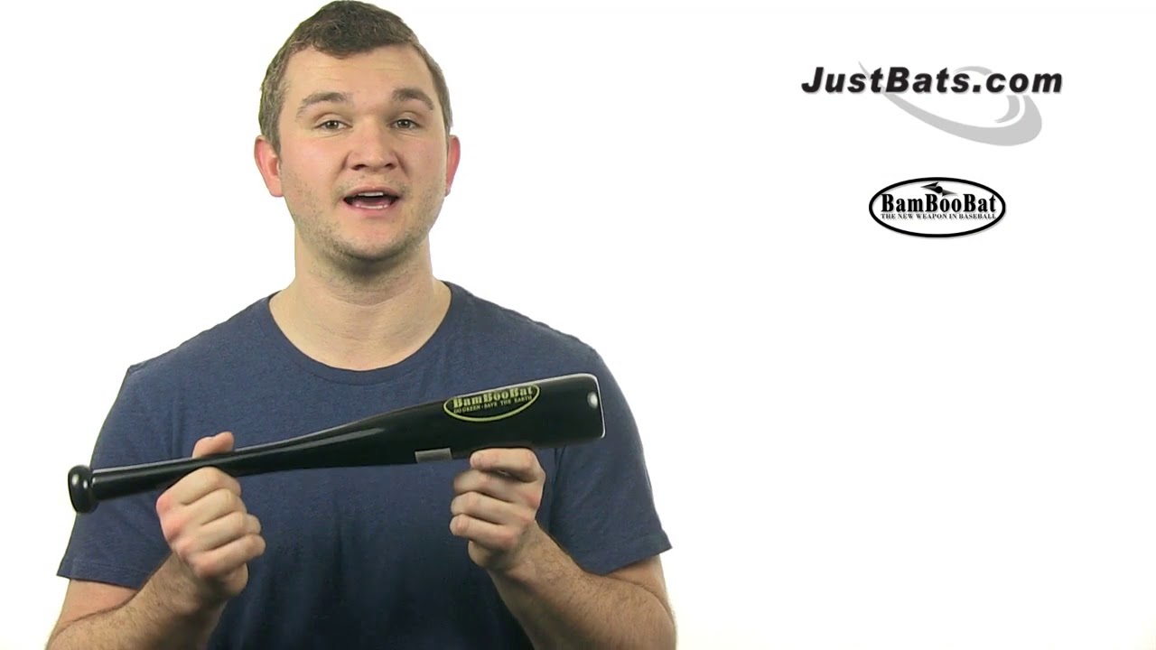 BamBooBat One Hand Training Baseball Bat: HWBU18T - YouTube