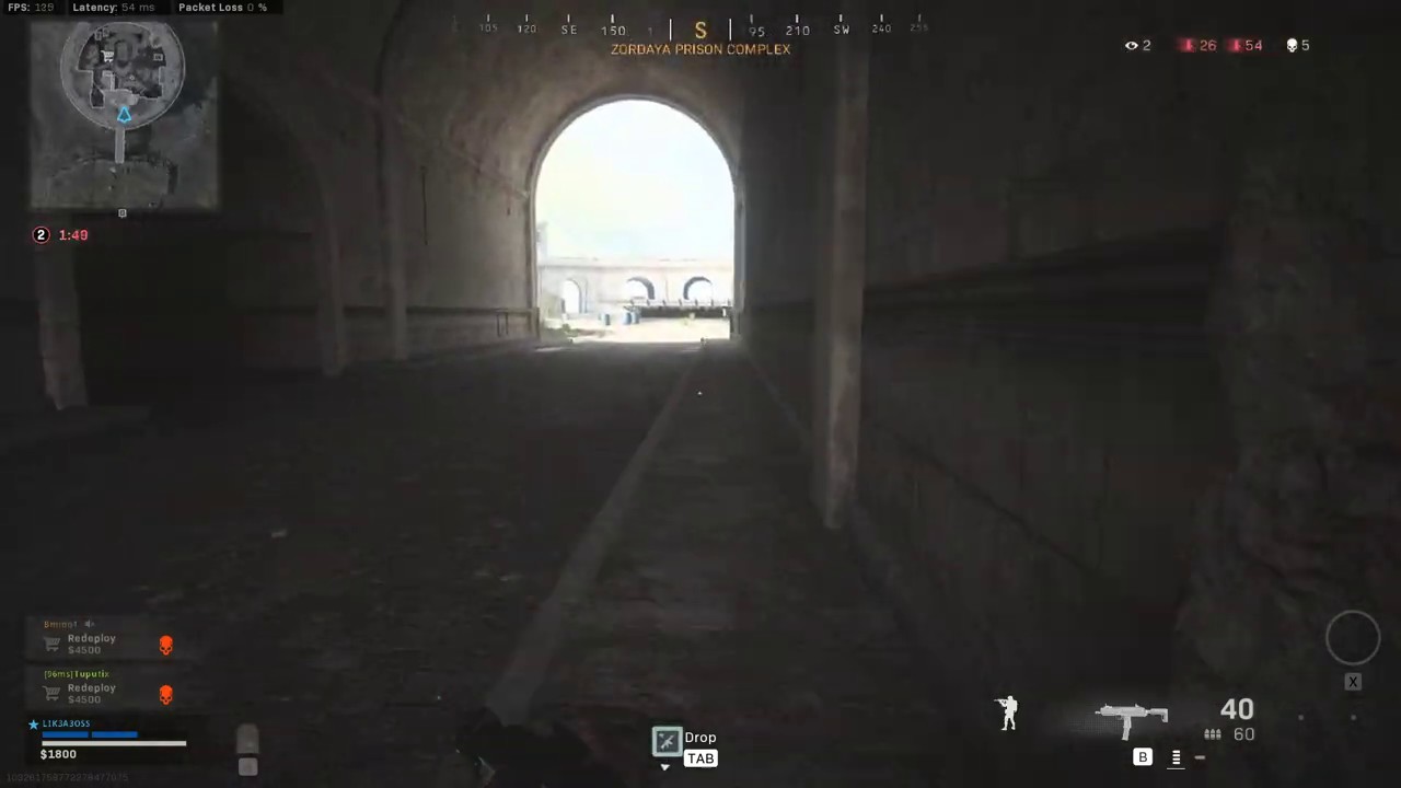 Call of Duty Warzone 1v2 in Prison sneaky double kill - YouTube