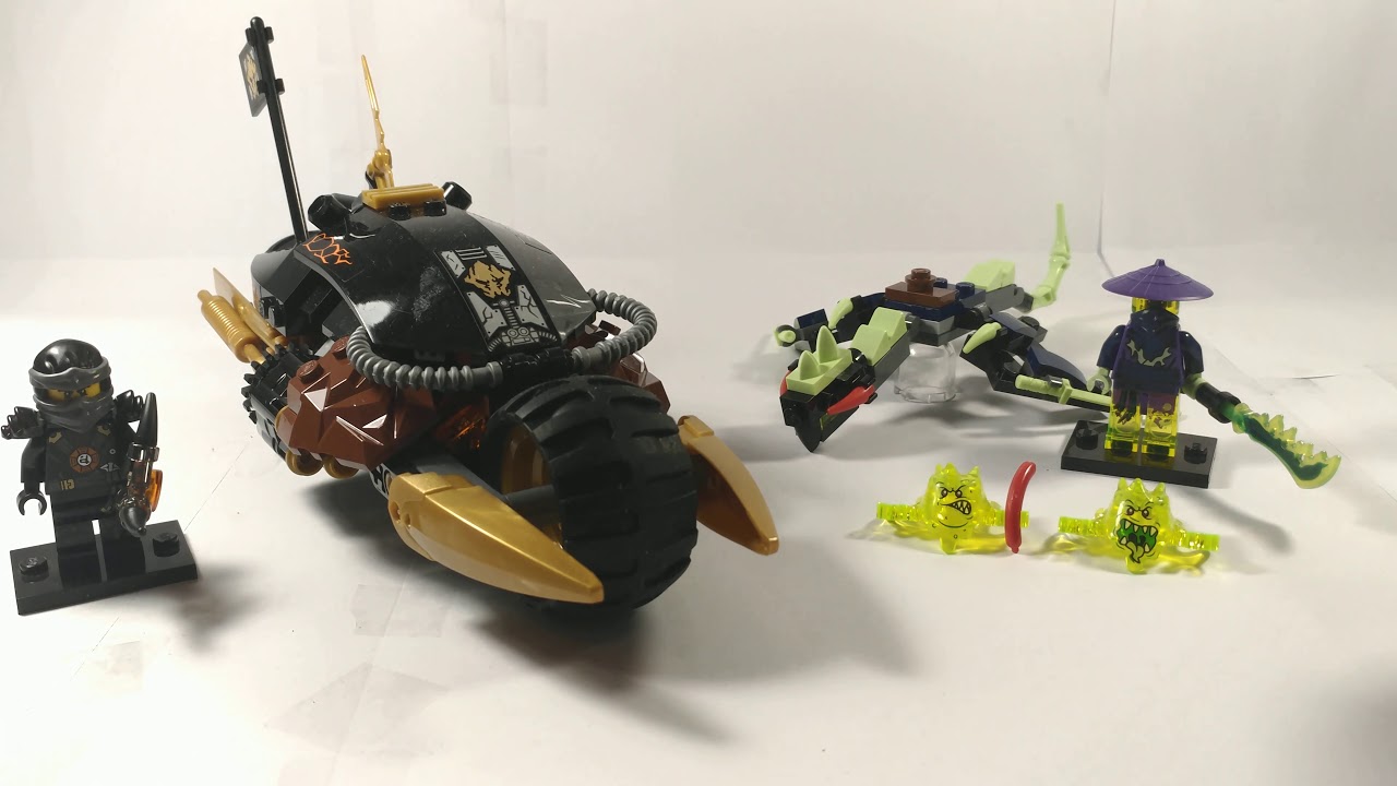 Reviewing the LEGO Ninjago blaster bike! 2015 set 70733! - YouTube