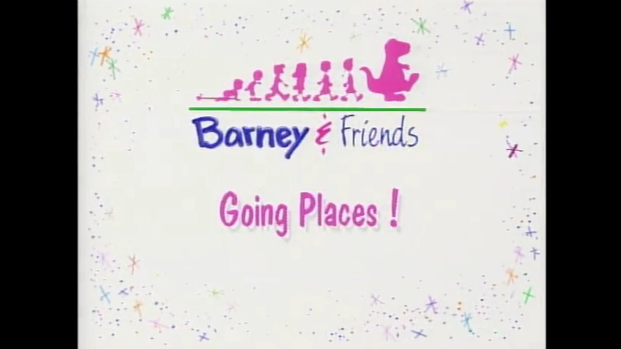 Barney: Going Places! | VHS, 1992 Pledge Drive Broadcast VHS 📼 - YouTube