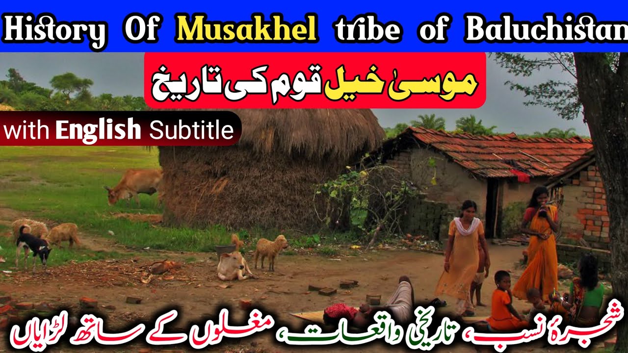 History of musakhel in Urdu / Hindi | Musa Khail Balochistan, Pakistan ...