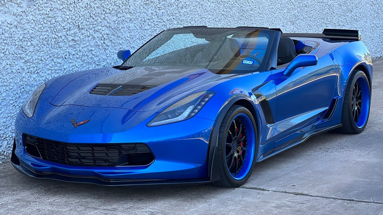 2016 Chevrolet Corvette Z06! 3LZ, Laguna Seca Blue, 12k miles! - YouTube