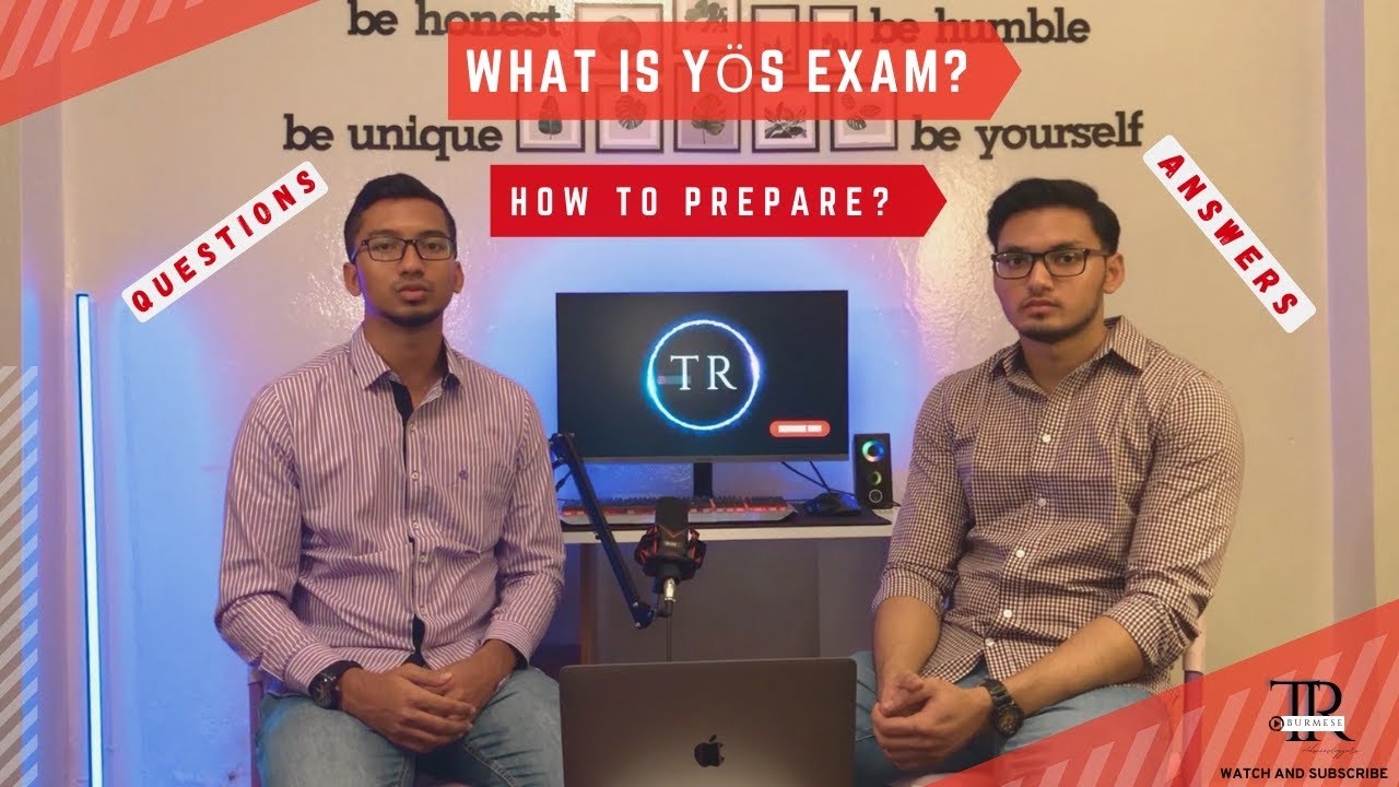 What is YÖS Exam ? | How to Prepare? | YÖS စာမေးပွဲ ဆိုတာ ဘာလဲ ? | ဘယ ...