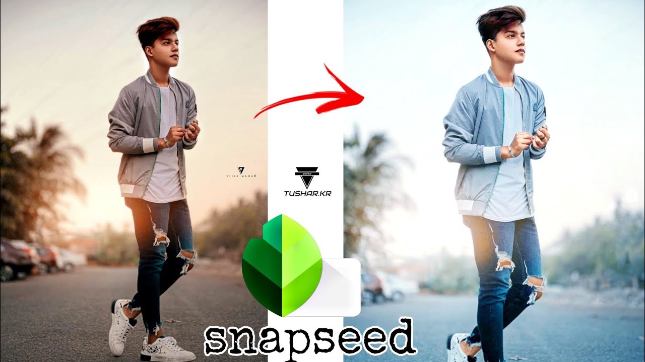 #snapseed editing tutorial || colour change of photos || βy #tusharEDITZ - YouTube