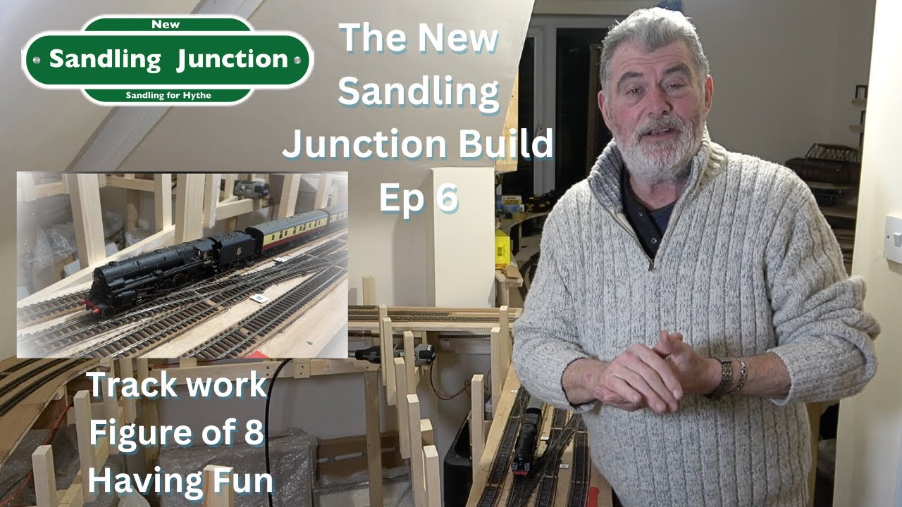 New Sandling Junction Build Ep 6 Track Work - Figure of 8 - Having Fun ...