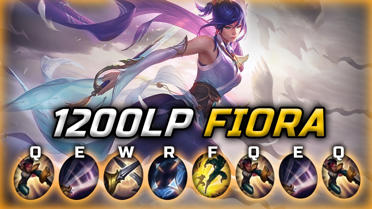 What 1.200LP of Fiora " CN Super Server "' look like ! - YouTube