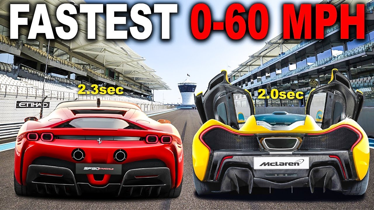 Fastest 0-60 MPH Supercars of 2025 – Ranked! - YouTube