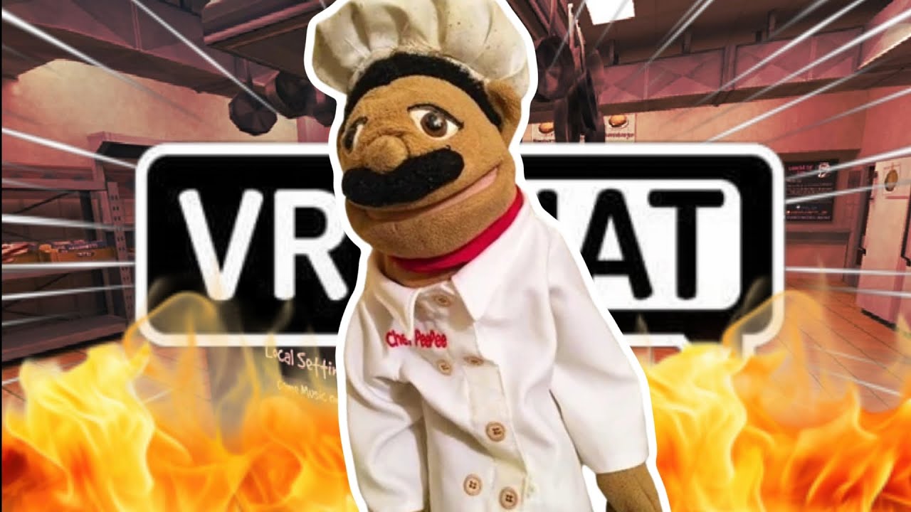 Chef Pee-Pee Started A FIRE In VRCHAT! | VRChat Kitchen Cooks! - YouTube