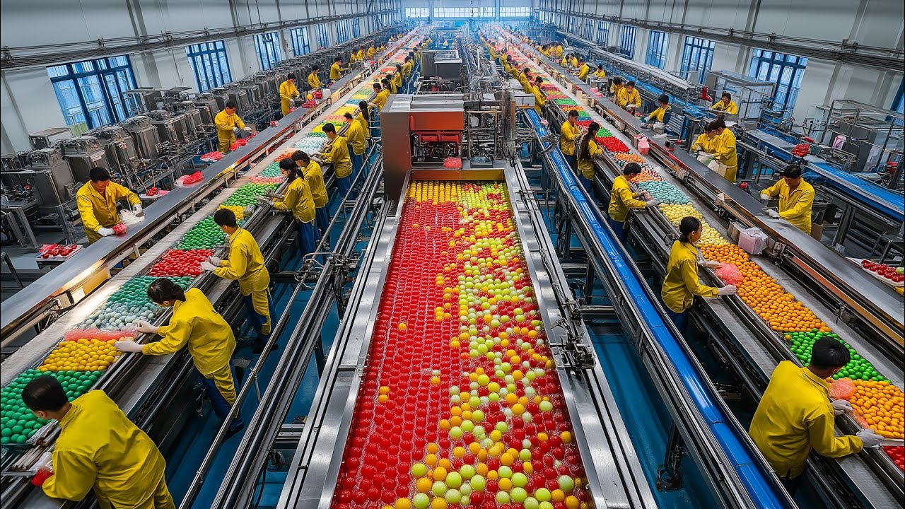 How Candy Is Made: The Step-by-Step Journey of Sweet Perfection! - YouTube