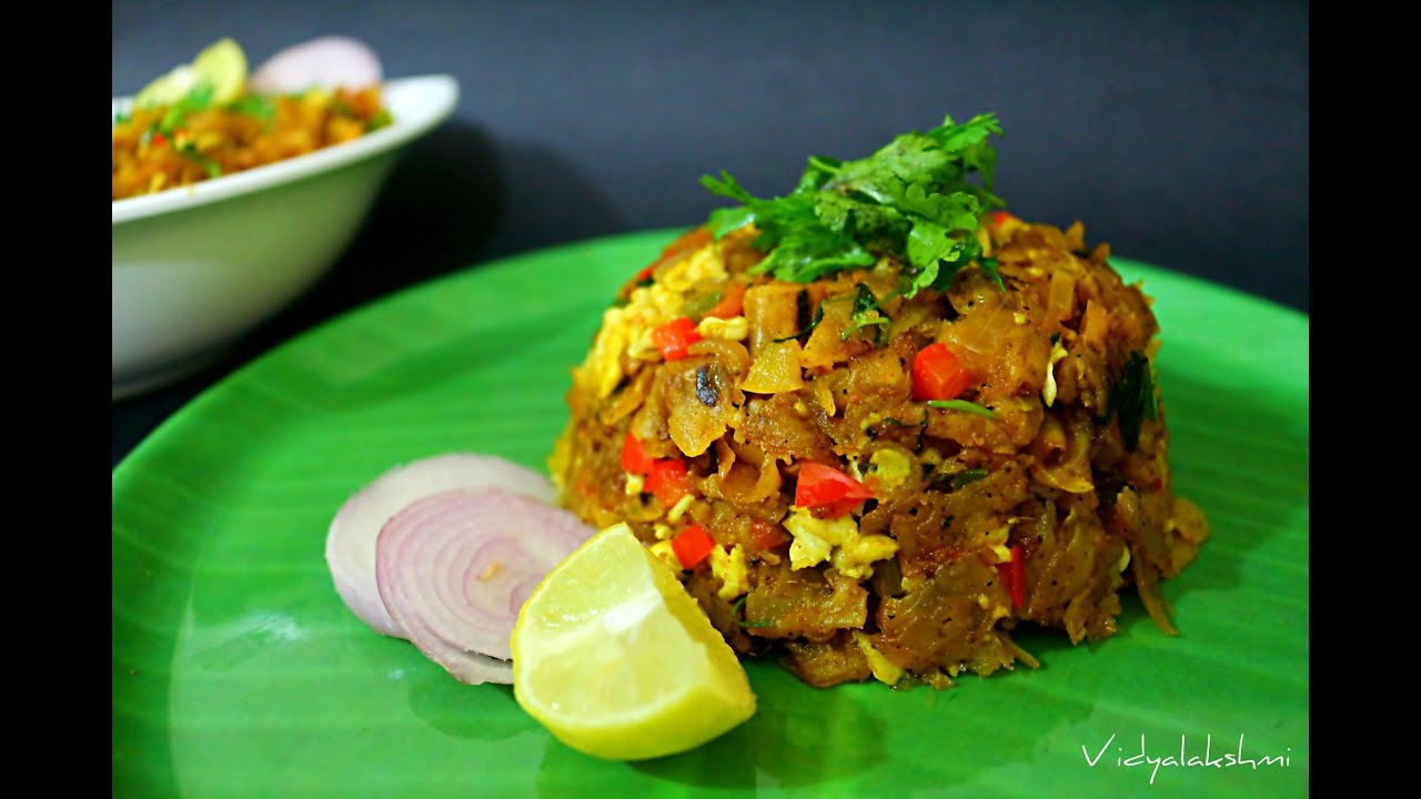 Kothu Rotti in few easy steps - YouTube