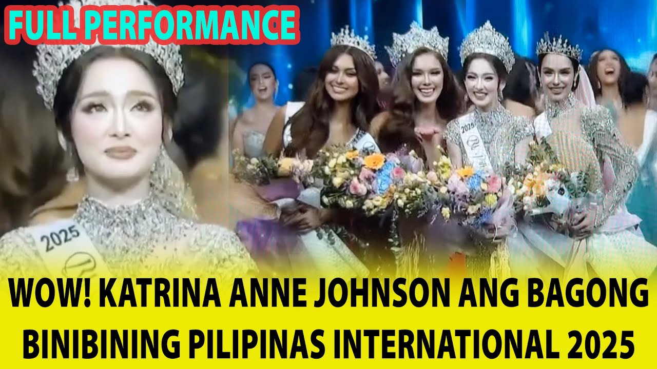 WOW! KATRINA ANNE JOHNSON BAGS BINIBINING PILIPINAS INTERNATIONAL 2025 ...