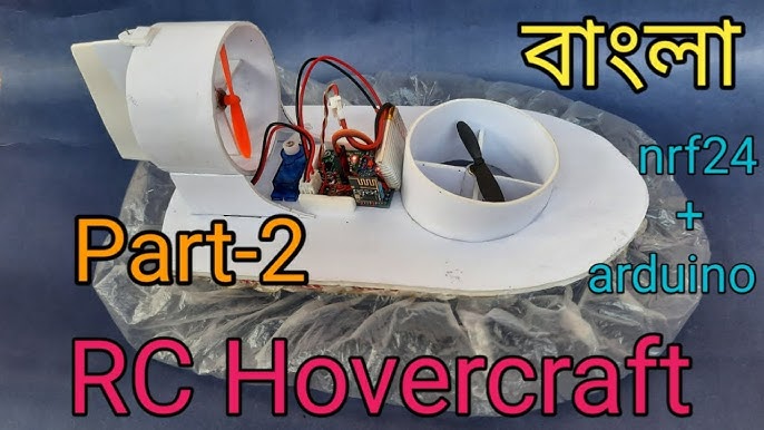 Projeto De Hovercraft Rc Caseiro Cheap Home Made Radio Controlled