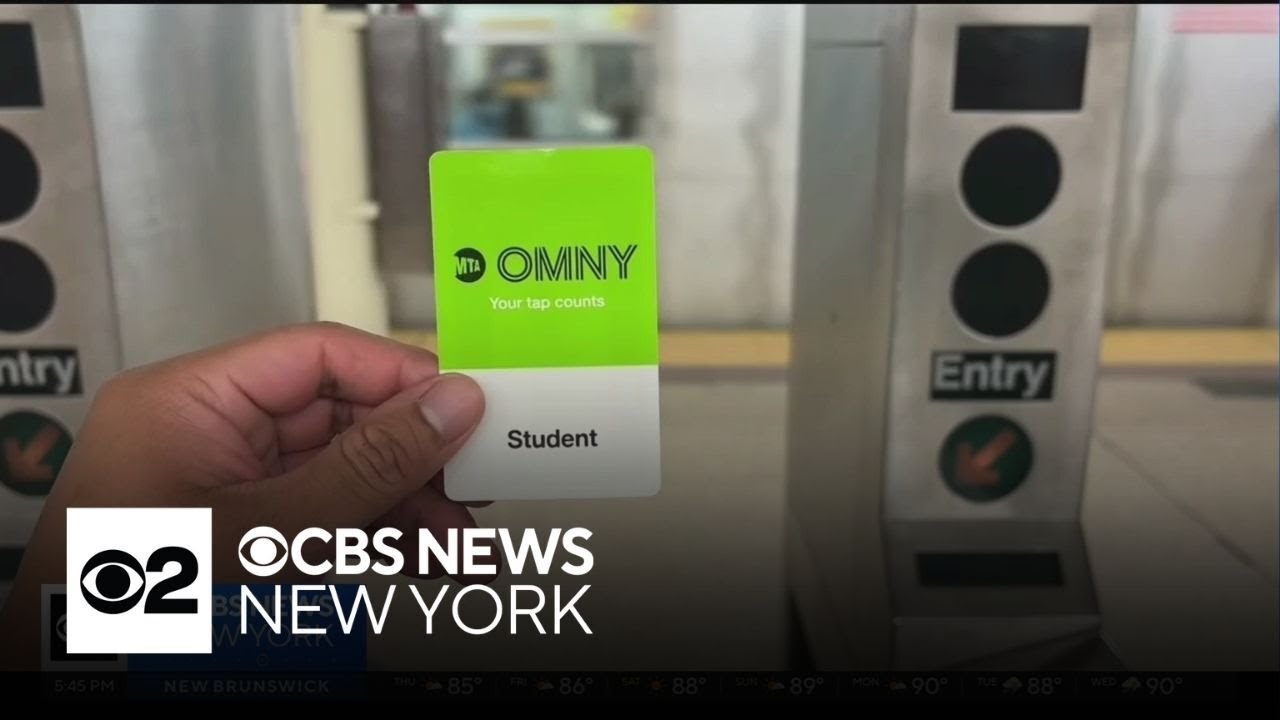 NYC students eligible for more free subway rides - YouTube